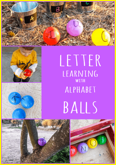 Alphabet Balls: Play with Purpose | Someday I'll Learn