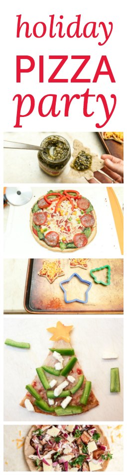 Decorate-Your-Own Holiday Pizza | Someday I'll Learn